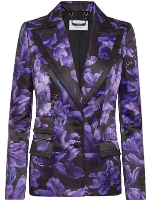 Philipp Plein Floral Outerwear For Women