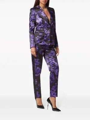 Philipp Plein Floral-print Blazer