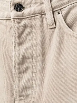 TOTEME Twisted Seam Straight-leg Jeans - Neutrals