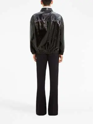 COURREGES Logo-print Zipped Lightweight Jacket