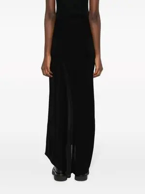 Calvin Klein Draped High-waist Maxi Skirt