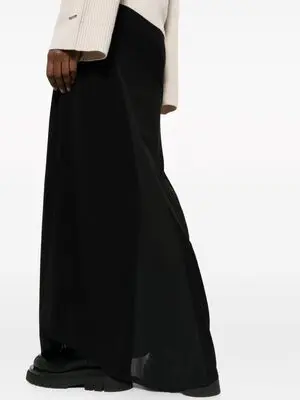 Calvin Klein Draped High-waist Maxi Skirt