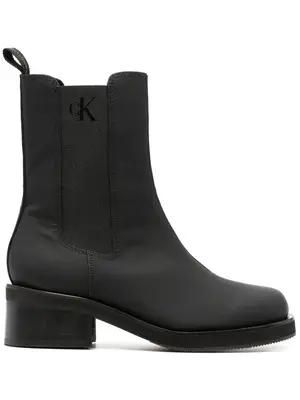 Calvin Klein Mid Heel Boots For Women