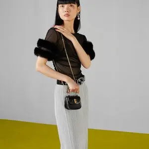Gucci Bamboo 1947 Nano Bag - Black Leather