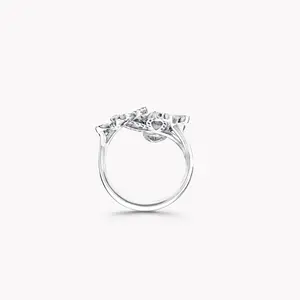 Graff Triple Butterfly Silhouette Diamond Ring
