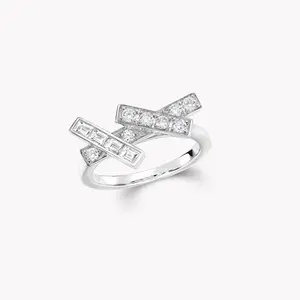 Graff Threads Diamond Mini Ring - White Gold