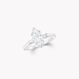 Graff Promise Marquise Cut Diamond Engagement Ring - Platinum