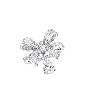 Graff Tilda's Bow Diamond Ring - White Gold