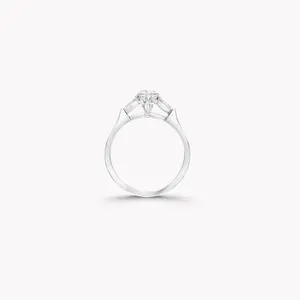 Graff Promise Pear Shape Diamond Engagement Ring - Platinum