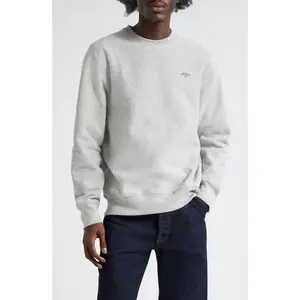 NOAH Classic Cotton Crewneck Sweatshirt - Heather Grey