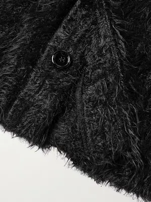 SÉFR Osho Brushed-Knit Cardigan m sefr SéFr Osho Brushed-Knit Cardigan L In Gray - 50% Off | Editorialist