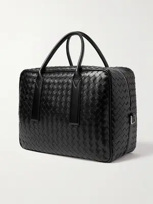 Bottega Veneta Intrecciato Leather Briefcase