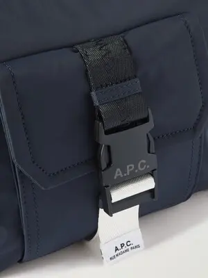 A.p.c. Trek Shell Messenger Bag - Blue