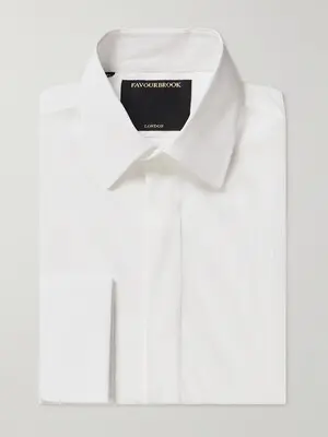 FAVOURBROOK Gatsby Cotton-poplin Shirt - White