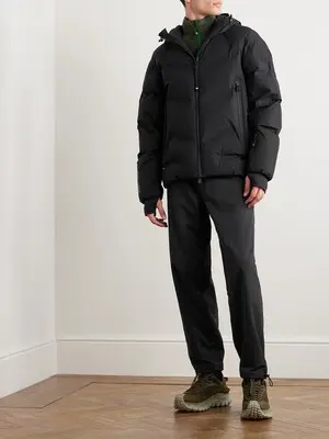 Moncler Arcesaz Logo-appliquéd Quilted Hooded Down Ski Jacket