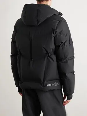 Moncler Arcesaz Logo-appliquéd Quilted Hooded Down Ski Jacket