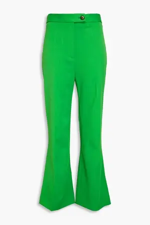 Victoria Beckham Stretchtwill Flared Pants