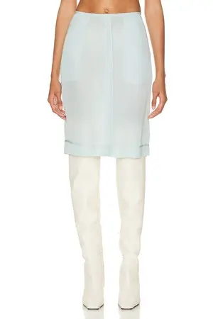 Bottega Veneta Sheer Skirt