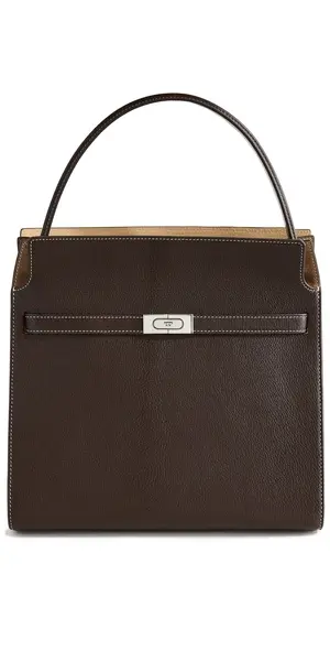Tory Burch Lee Radziwill Textured Double Bag