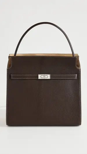 Tory Burch Lee Radziwill Textured Double Bag