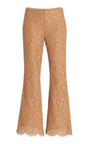 Michael Kors Sequined Flared Lace Pants