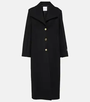 Patou Wool-blend Buttoned Coat