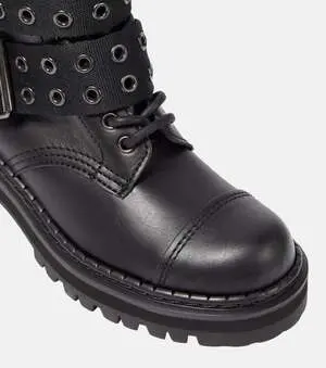 Junya Watanabe Embellished Leather Boots