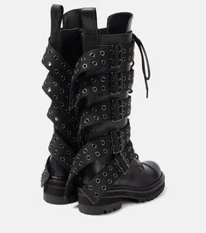Junya Watanabe Embellished Leather Boots