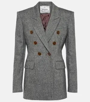 VIVIENNE WESTWOOD Wool-blend Blazer
