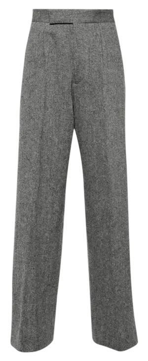 VIVIENNE WESTWOOD Tailored Straight Leg Wool Trousers
