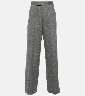 VIVIENNE WESTWOOD Tailored Straight Leg Wool Trousers