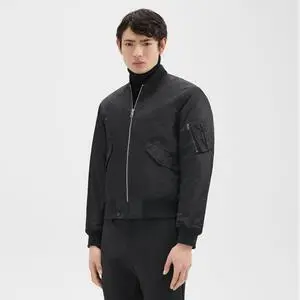 Theory Bomber Puffer Jacket - Black