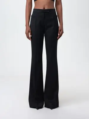 TOM FORD Wool Flared Pants - Black