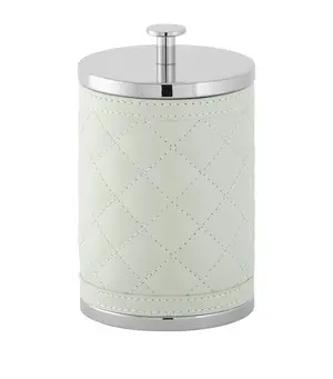RIVIERE Large Quilted Alghero Diamonds Box - Green