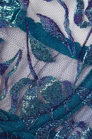 Agent Provocateur Sparkle Satin-trimmed Metallic Embroidered Tulle Underwired Bra