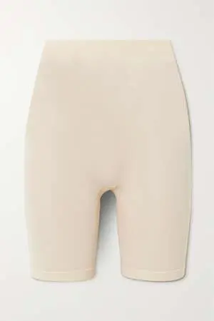 SKIMS Seamless Sculpt Mid Thigh Short Beige