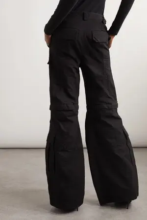 Balenciaga Paneled Cotton-ripstop Cargo Trousers