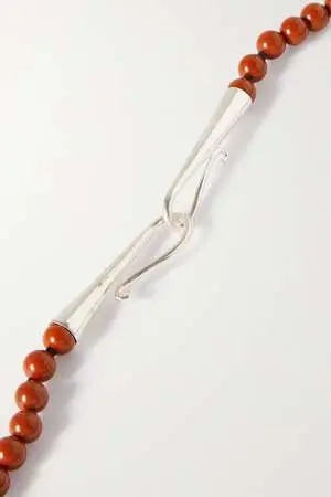 SOPHIE BUHAI Net Sustain Grecian Silver Jasper Necklace