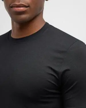 Zimmerli Apos;s 700 Pureness Slim Fit T-shirt - Black
