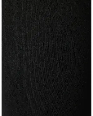Hue Flat Knit Sweater Tights - Black