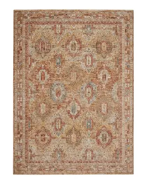 NOURISON HOME Sahar Shr01 Area Rug, 7'10 X 10'4 - Rust/red