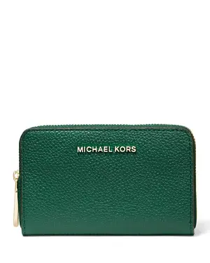 Michael Kors Michael Jet Set Leather Card Case Bosco