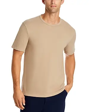 Vince Garment Dyed Crewneck Tee Washed Earth