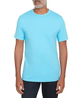 Vince Garment Dyed Crewneck Tee Washed Fountain