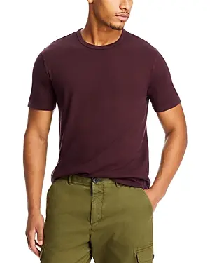 Vince Garment Dyed Crewneck Tee Washed Pin