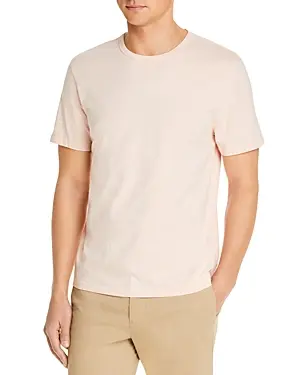 Vince Garment Dyed Crewneck Tee Washed Quartz