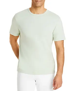 Vince Garment Dyed Crewneck Tee Washed Surfside