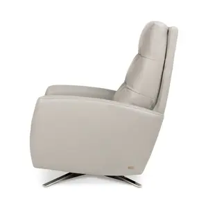 AMERICAN LEATHER Clark Recliner - Bison White