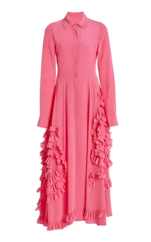 Ulla Johnson Gwen Ruffled Maxi Dress Only