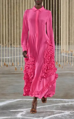 Ulla Johnson Gwen Ruffled Maxi Dress Only
